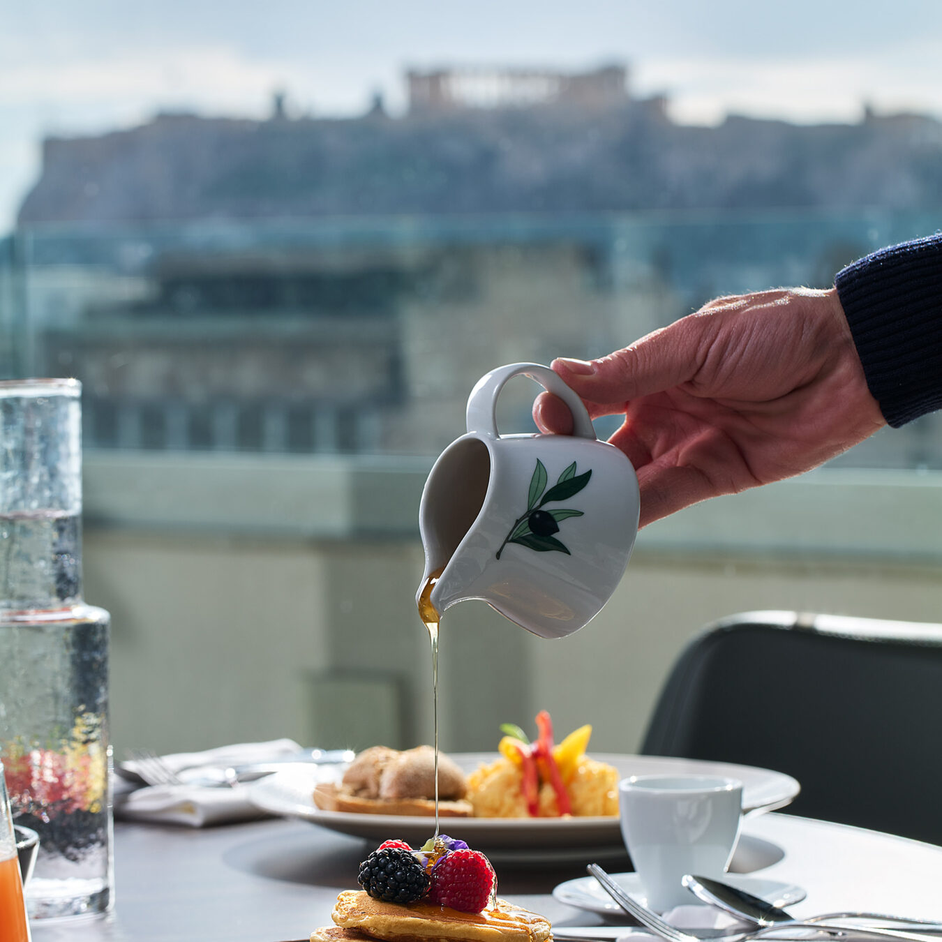 Breakfast at Titania Hotel Athens